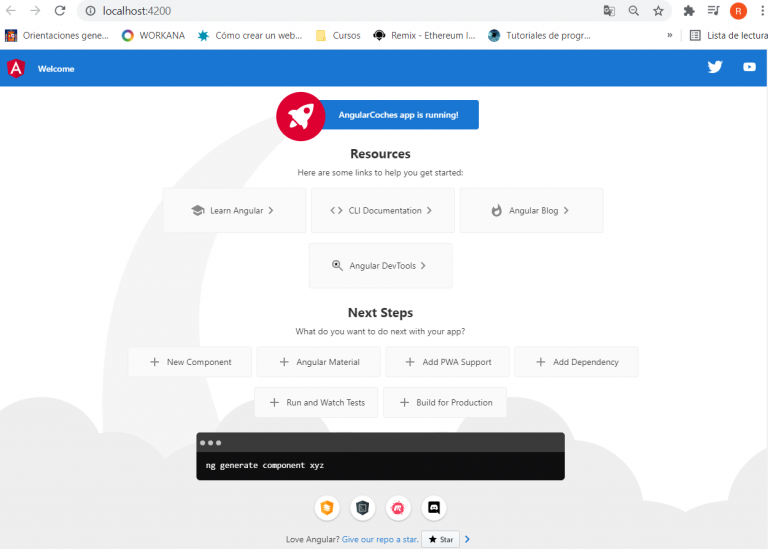 Cómo Crear Un Proyecto Angular Developrogramming Proyecto Angular